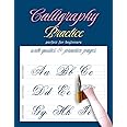 Calligraphy Practice Perfect for Beginners: With Guides & Practice ...