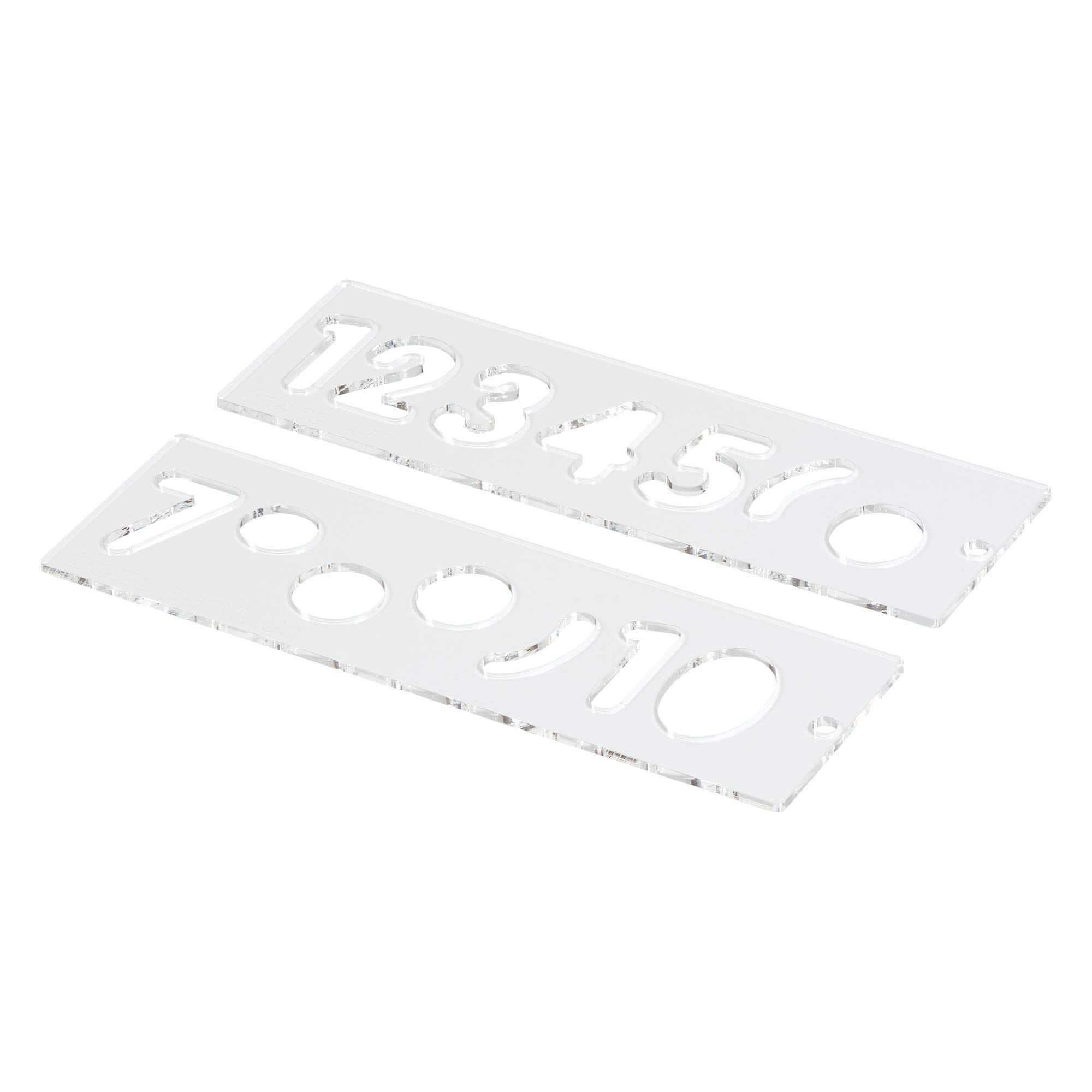 Mua TREND Number Template Set for Sign Making with a Router, Clear ...