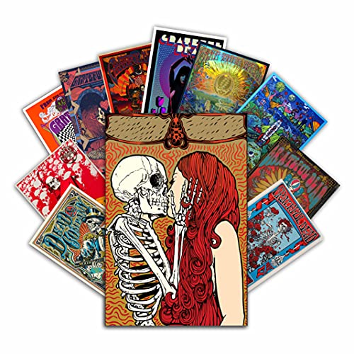 HK Studio Rock Music Posters Decal - Bigger Size than Wall Collage Kit ...