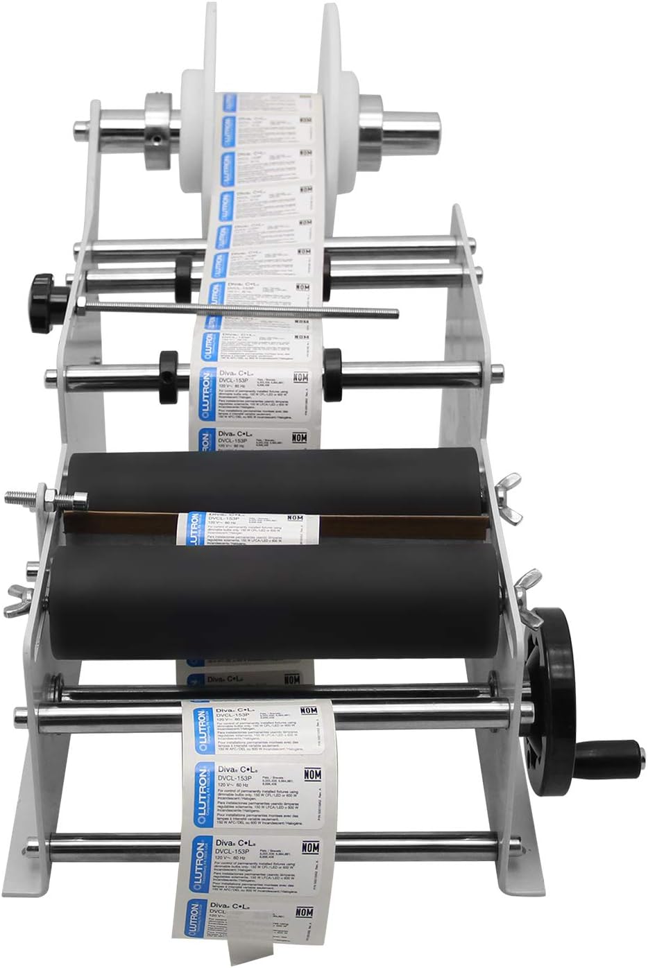 Hanchen Manual Round Bottle Labeling Machine Labeler Label Applicator ...