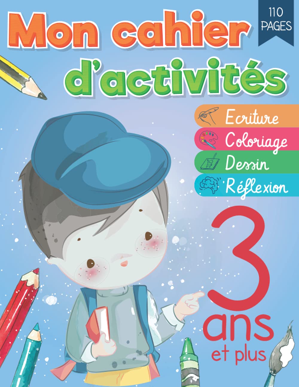 Mua Mon Cahier d'activités 3 ans: Apprendre a écrire , dessiner ...