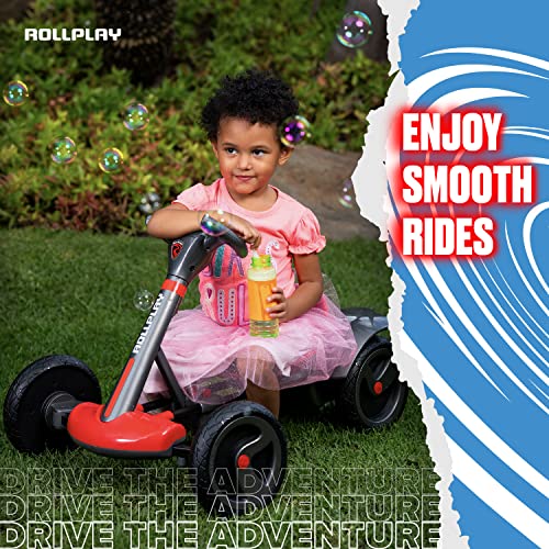 Rollplay Flex Kart 6V Electric Go Kart for Children Aged 2-5 Featuring ...