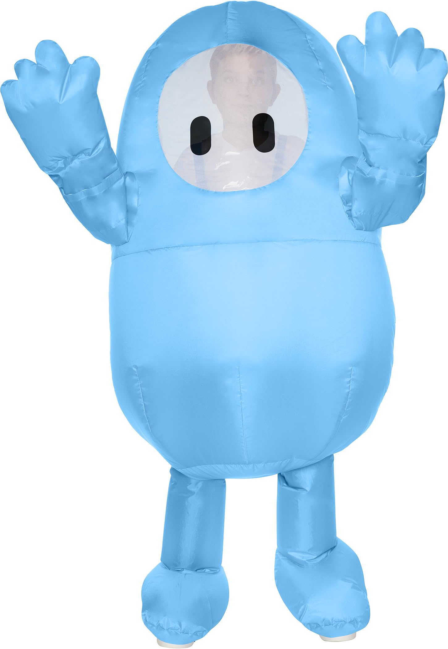 InSpirit Designs Fall Guys Blue Inflatable Kids Costume | Officially ...