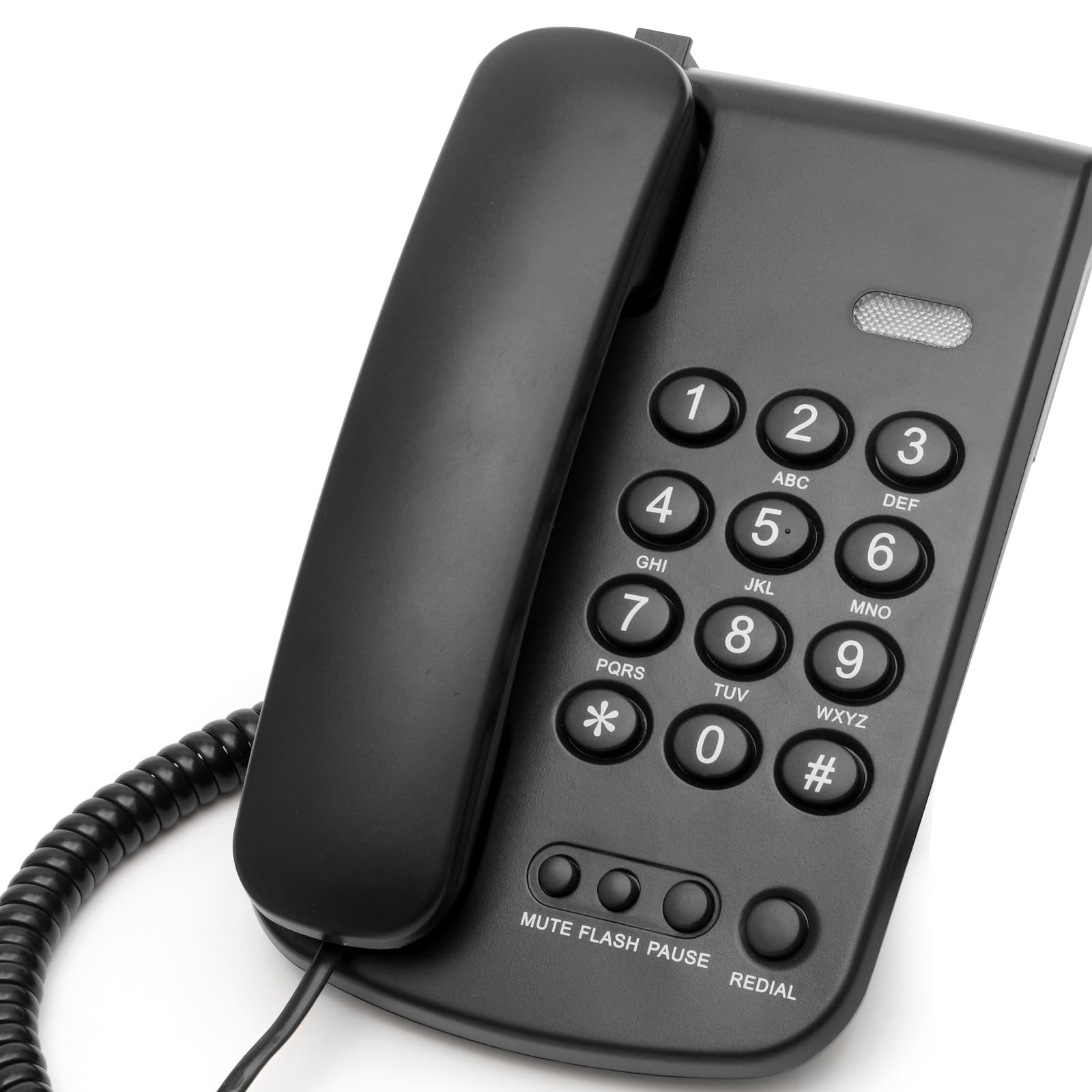 Lativu Corded Landline Phone, Simple Office Telephone Home Phone ...