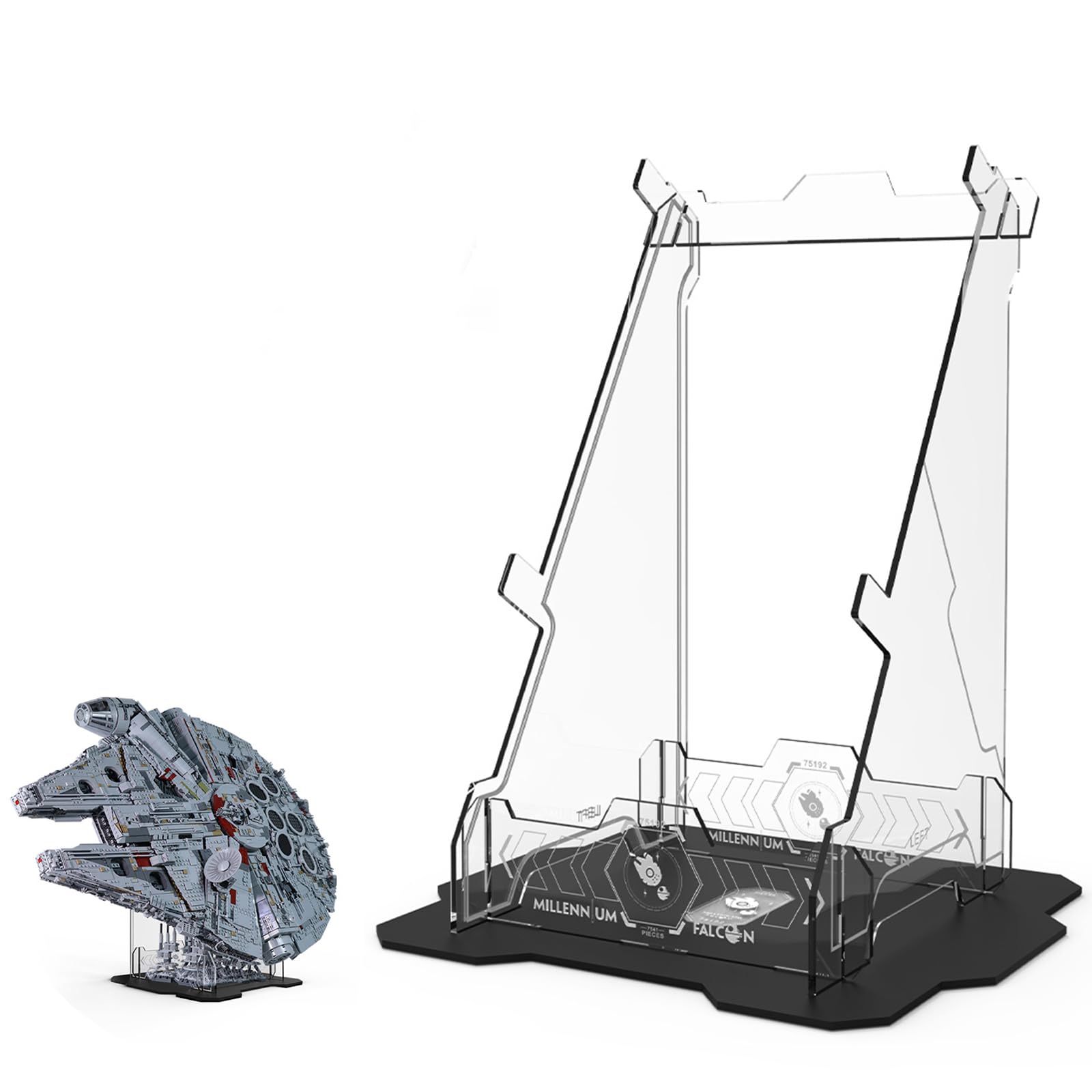 NAOCARD Display Stand for Lego Millennium Falcon 75192 Star Wars ...