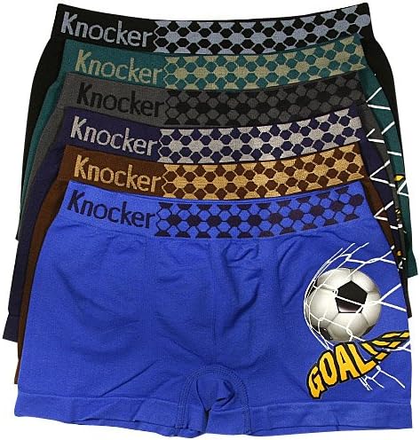 Amazon.com: HS Boys Seamless Underwear Soccer Play Graphic Design (size ...