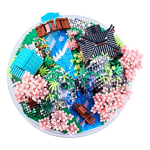 Peachtree Micro Blocks for Adults Mini Bricks Decorative Models Kit, a Chinese Ancient Famous ...