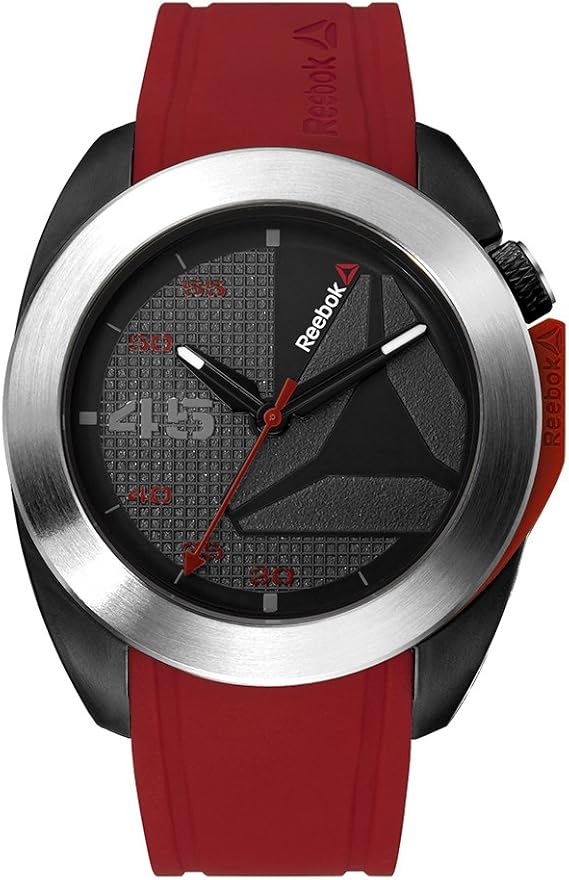 Reebok Analogue Quartz RD-SKO-G2-PBIR-BR: Amazon.co.uk: Watches