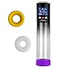 LeLuv Black LCD Smart Programmable iPump kit USB Rechargeable Penis ...