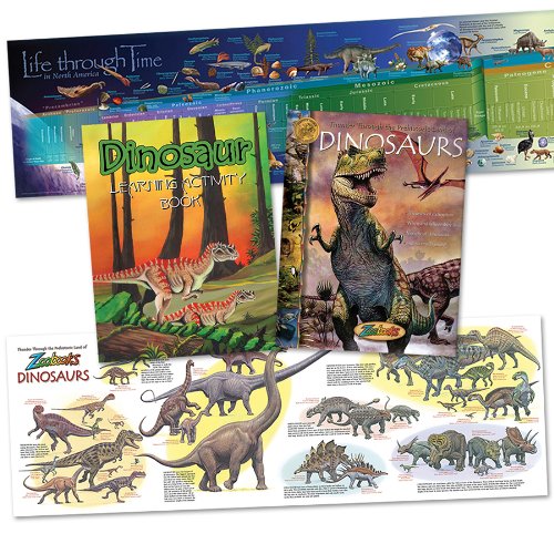 Zoobooks Dinosaur Prehistoric Pack Library Edition: Zoobooks ...