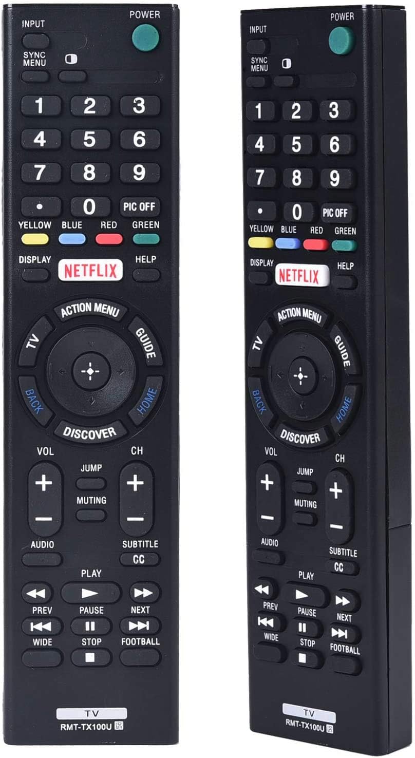 Amazon.com: RMT-TX100U Universal Remote Control for All Sony TV Remote ...