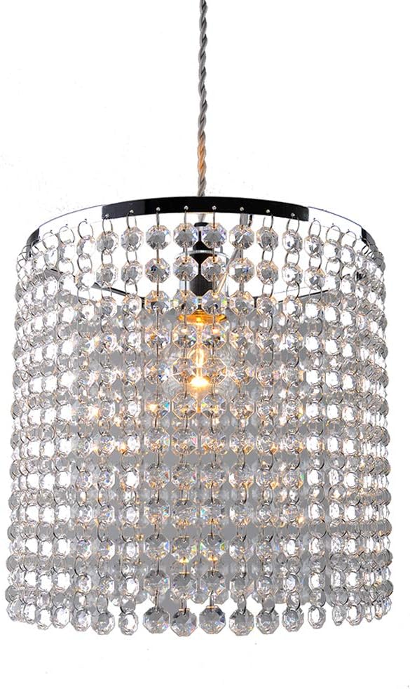 JING Acrylic Ceiling Pendant Light Shade, Elegant Ceiling Chandelier ...