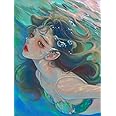 Amazon.com: 5D DIY Diamond Art Painting Kits,Round Full Drill Mermaid ...