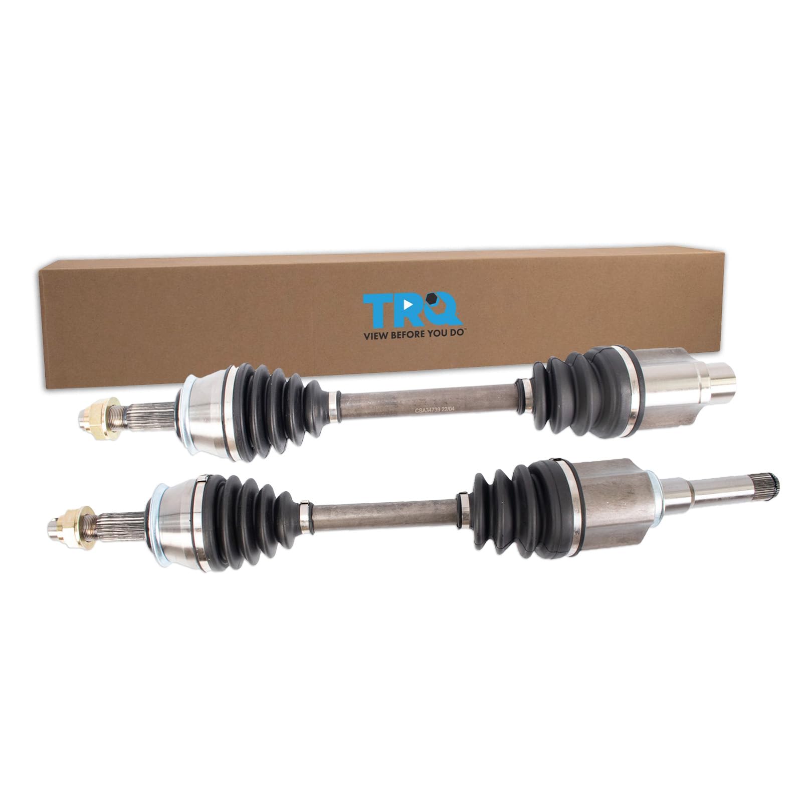 TRQ Front CV Axle Shaft Assembly Set Compatible with 2013-2019 Buick ...