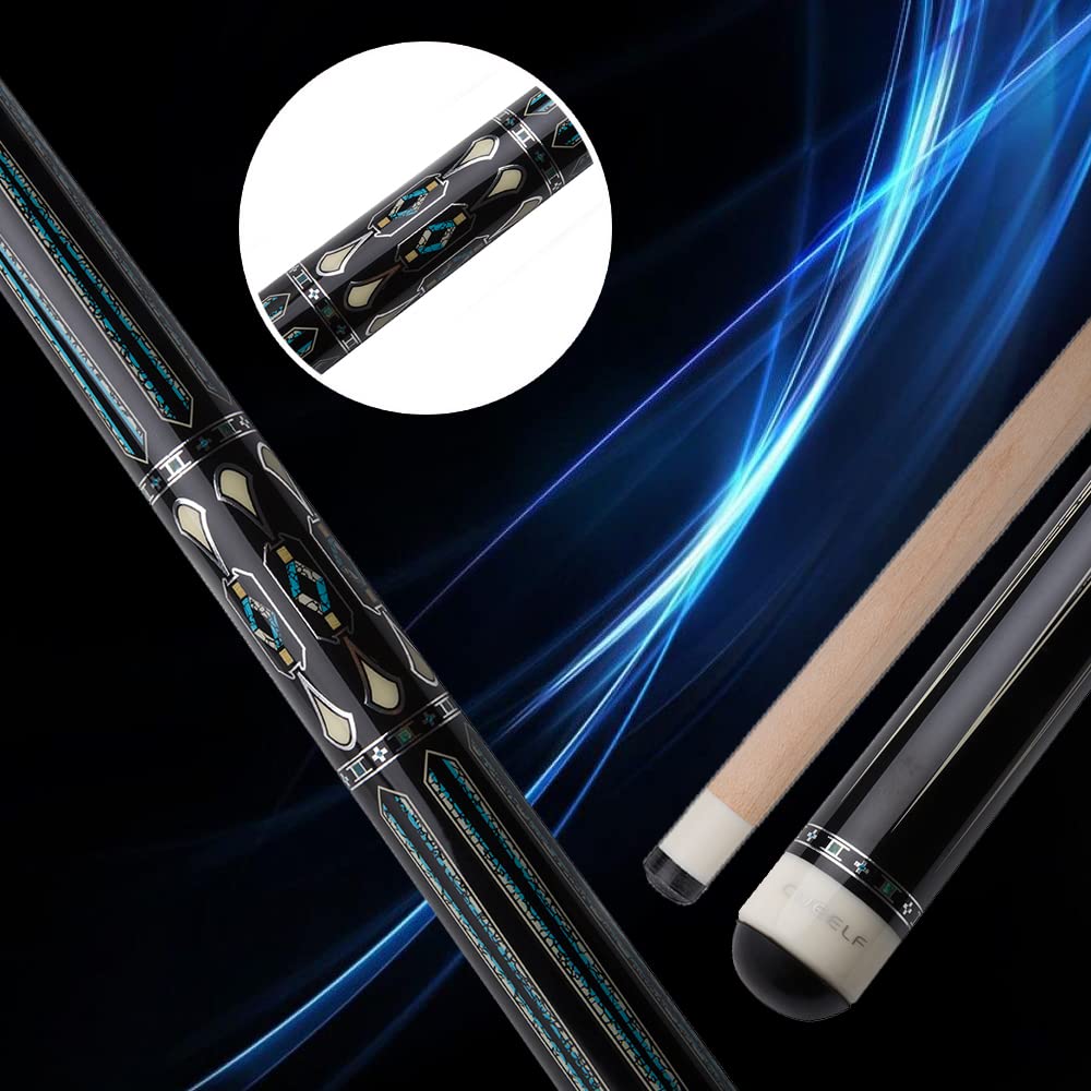 Mua CUEELF 2-Pieces Pool Cue Stick Carom Pool cues 56inch Billiard Pool ...