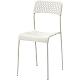 Ikea Adde Chair White Indoor/Outdoor Back Rest: Amazon.in: Home & Kitchen