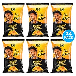 Amazon.com : Rap Snacks Flavored Potato Chips and Popcorn Featuring Hip ...