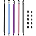 Amazon.com: Stylus for Touch Screens (5Pack) Stylus Pens for iPad iPhone Android Chromebook ...
