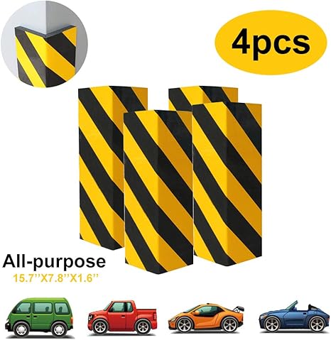 Garage Wall Protector Foam Wall Corner Guard for Parking Garages - Wall ...