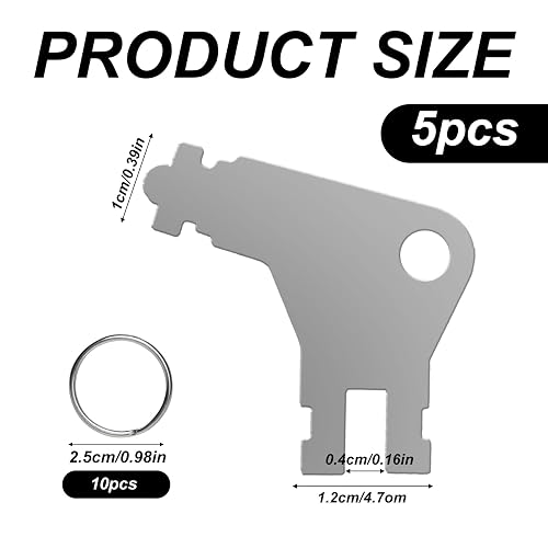 Paper Towel Dispenser Key 10Pcs S - Universal Restroom Maintenance Keys ...