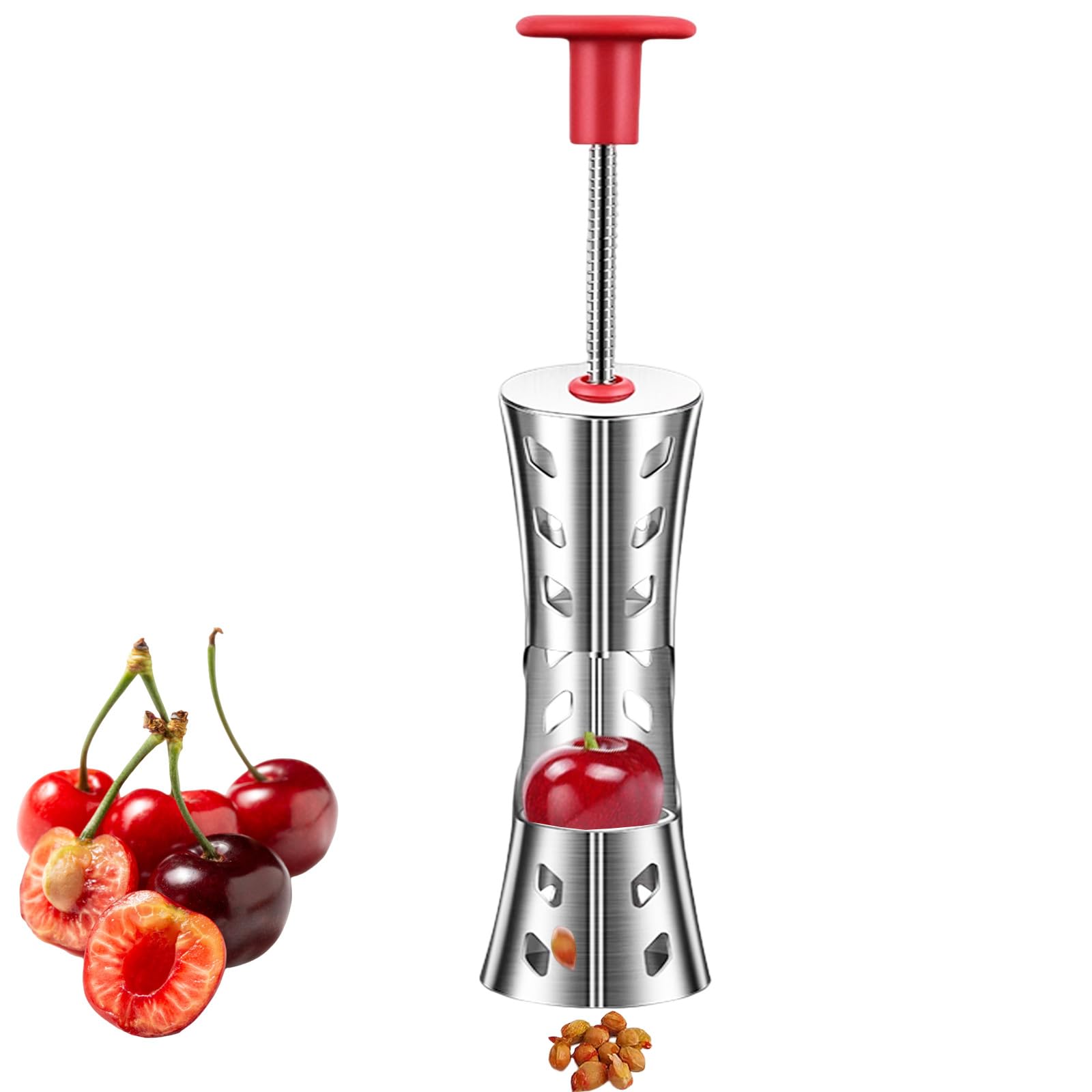 Cherry Pitter Tool - Olive and Cherry Pitters Corer Tool with Lock ...
