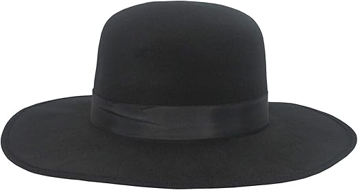 Black Old West Preacher Hat: Amazon.ca: Clothing & Accessories