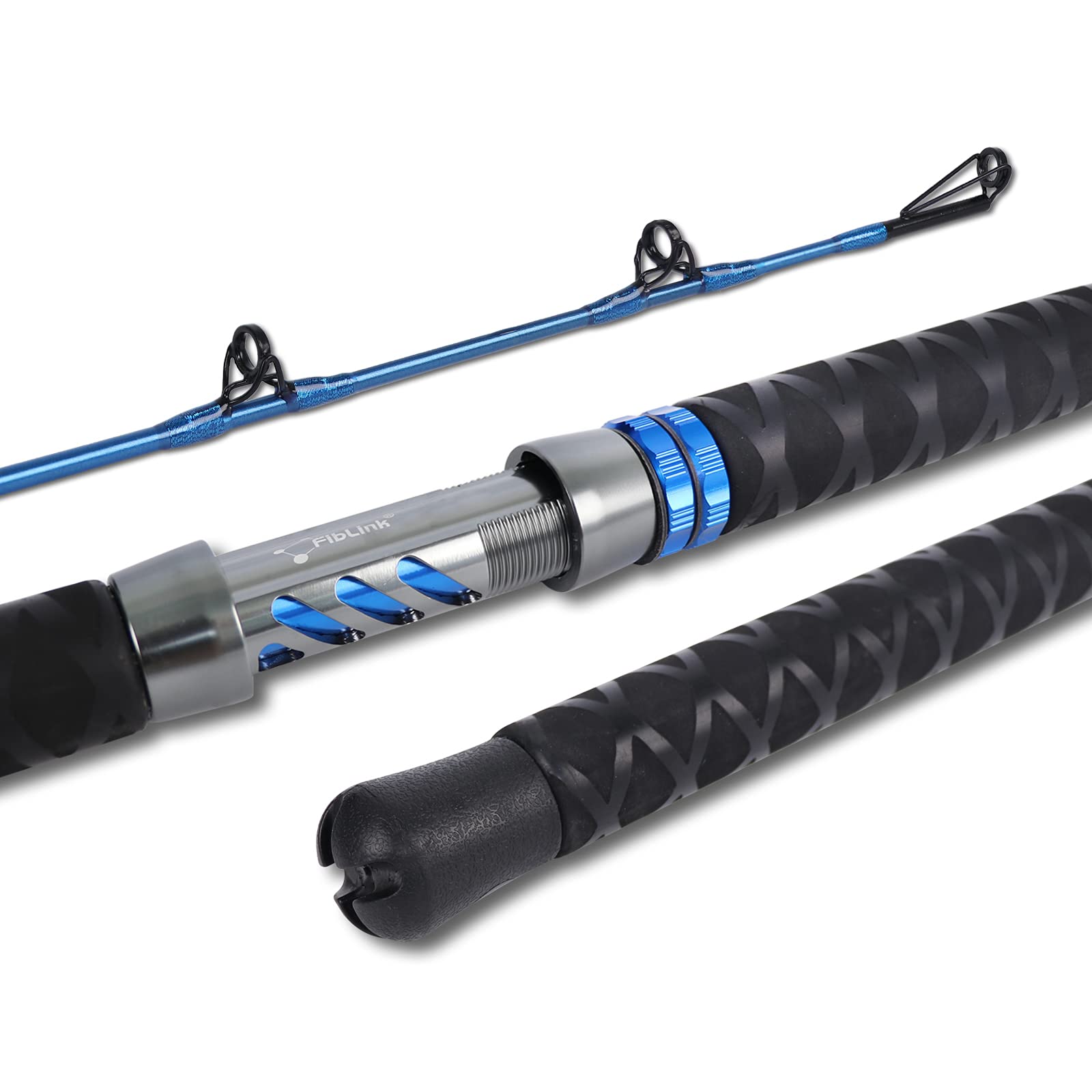 Fiblink Catfish Fishing Rod 1 Piece/2 Piece Catfishing Fishing Pole ...
