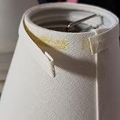 Set of 6 Linen Chandelier Shades, Eurus Home Pendant Lamp Shades for ...