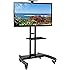 Amazon.com: Mount Factory Rolling TV Cart Mobile TV Stand for 40-65 ...