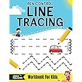 Pen Control Line Tracing Workbook for Kids: Pencil Control Preschool ...