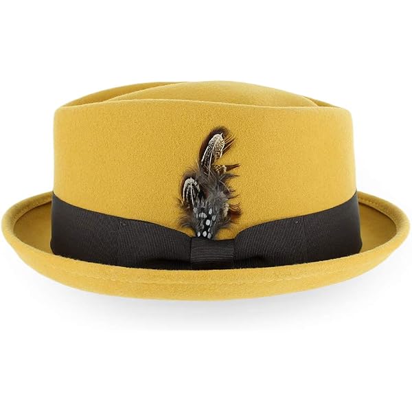 Classic Fedora Hats In The Belfry Tammany Derby Hat - 100% Wool Satin ...
