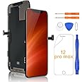 Amazon.com: Yodoit for iPhone 12 Pro Max Screen Replacement Kit LCD COF FHD Display Digitizer 3D ...