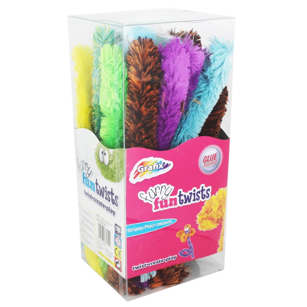 Furry Fun Twists - Assorted: Amazon.co.uk: Kitchen & Home