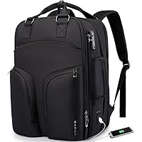 Amazon.com: BANGE Travel Backpack for Women,35L Expandable Large Casual Daypacks Carry on ...