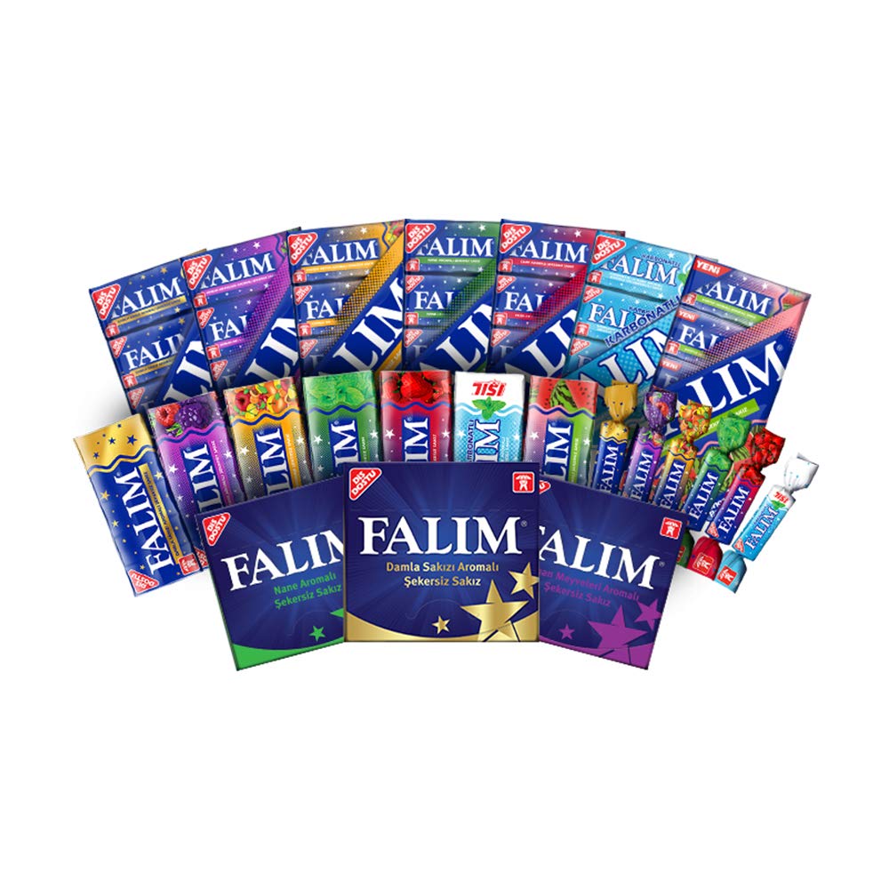 Mua Falim Sugarless Plain Gum, Mastic (20 Pack (100 Pieces)) trên ...