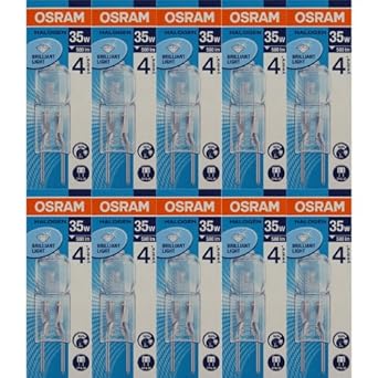 Osram Halostar 64432 Halogen Capsule Bulbs GY6 35 12 Volt 35 Watt Pack ...