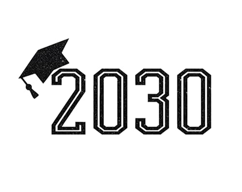 Graduation Iron On Transfer, Senior Class of 2030, Graduation TShirt ...