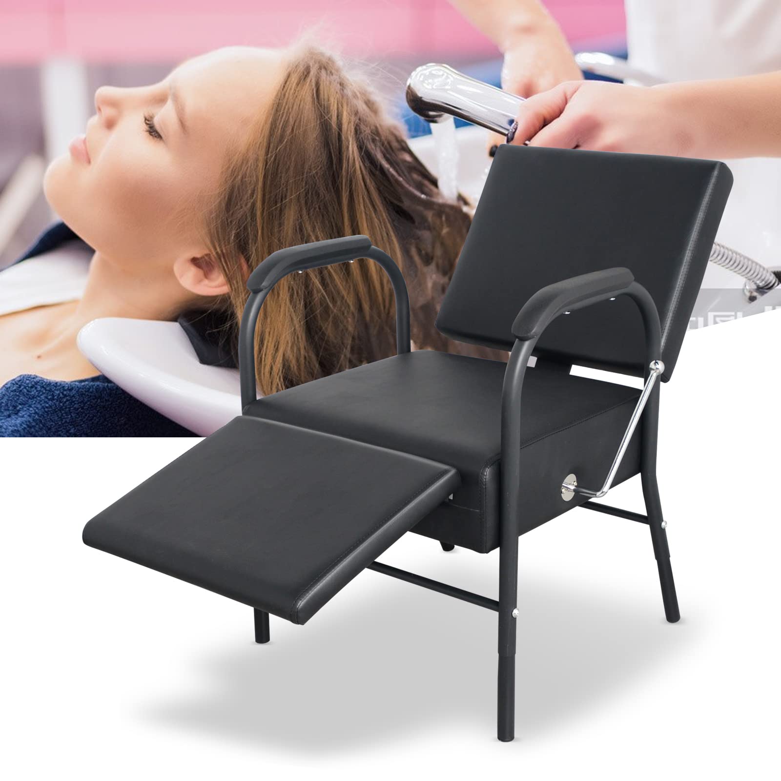 Mua Reclining Salon Chair Barber Chair Styling Chair for Hair Stylist ...