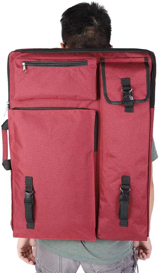 4K Art Portfolio Case Artist Backpack and Tote Cloth Bag Waterproof ...