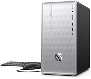 Amazon.com: Newest HP Pavilion 590 Desktop Computer, 8th Intel 6 Cores ...