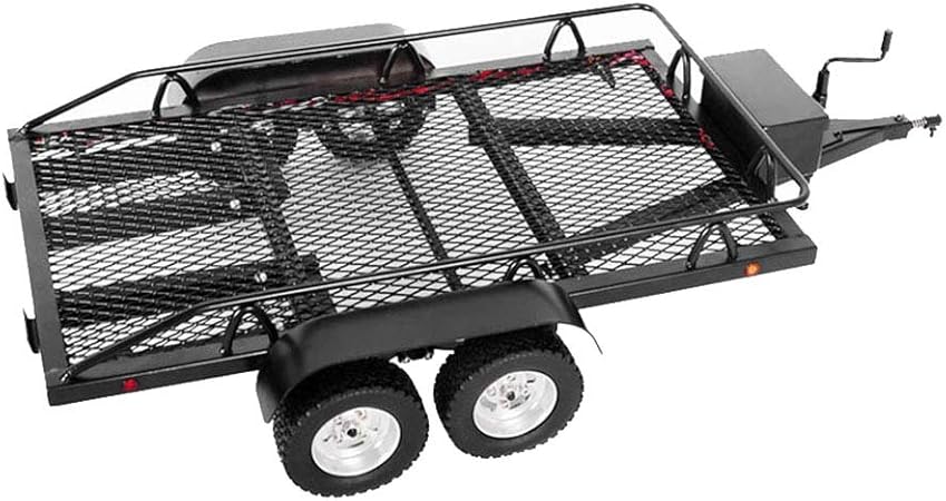 Amazon.com: RC4WD 1/10 Bigdog Dual Axle Scale Car/Truck Trailer by ...