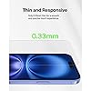 Belkin ScreenForce TemperedGlass Treated Screen Protector for iPhone 16 ...