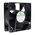 Amazon.com: SXDOOL EC Motor Cooling Fan, 120mm Fan, 120mm 38mm AC 110V 115V 120V 220V 240V, Dual ...