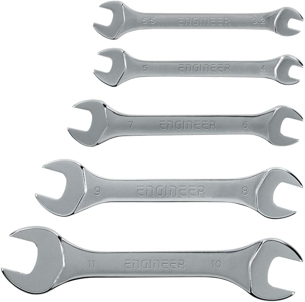ENGINEER TS-05 5pc Mini Spanner Set (Metric) – BigaMart