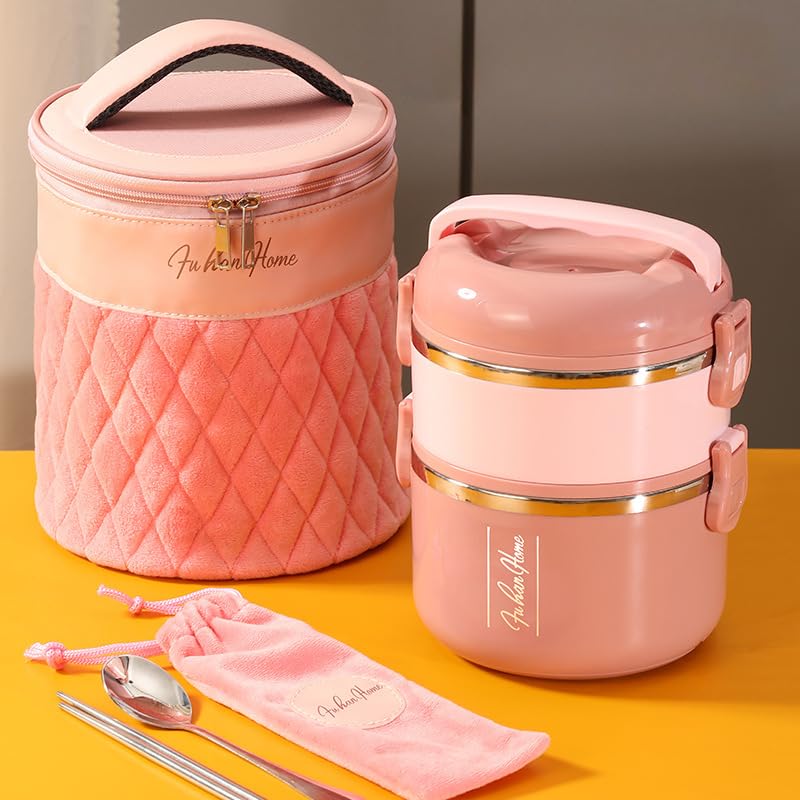 Mua Bento Box, Thermal Lunch Jar, 304 Stainless Steel Thermal Bento Box ...