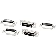 Amazon.com: uxcell DB26 Male Connector 3 Row 26 Pin D-Sub Connector ...