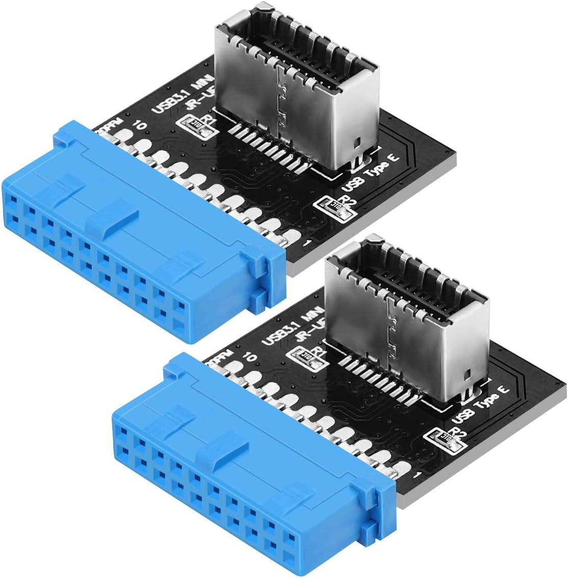 Amazon.com: 2-Pack USB 3.0 (3.1 Gen 2) Internal (19-Pin) Motherboard ...