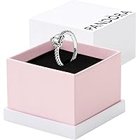 Amazon.com: Pandora Elevated Red Heart Ring - Sterling Silver Ring for ...