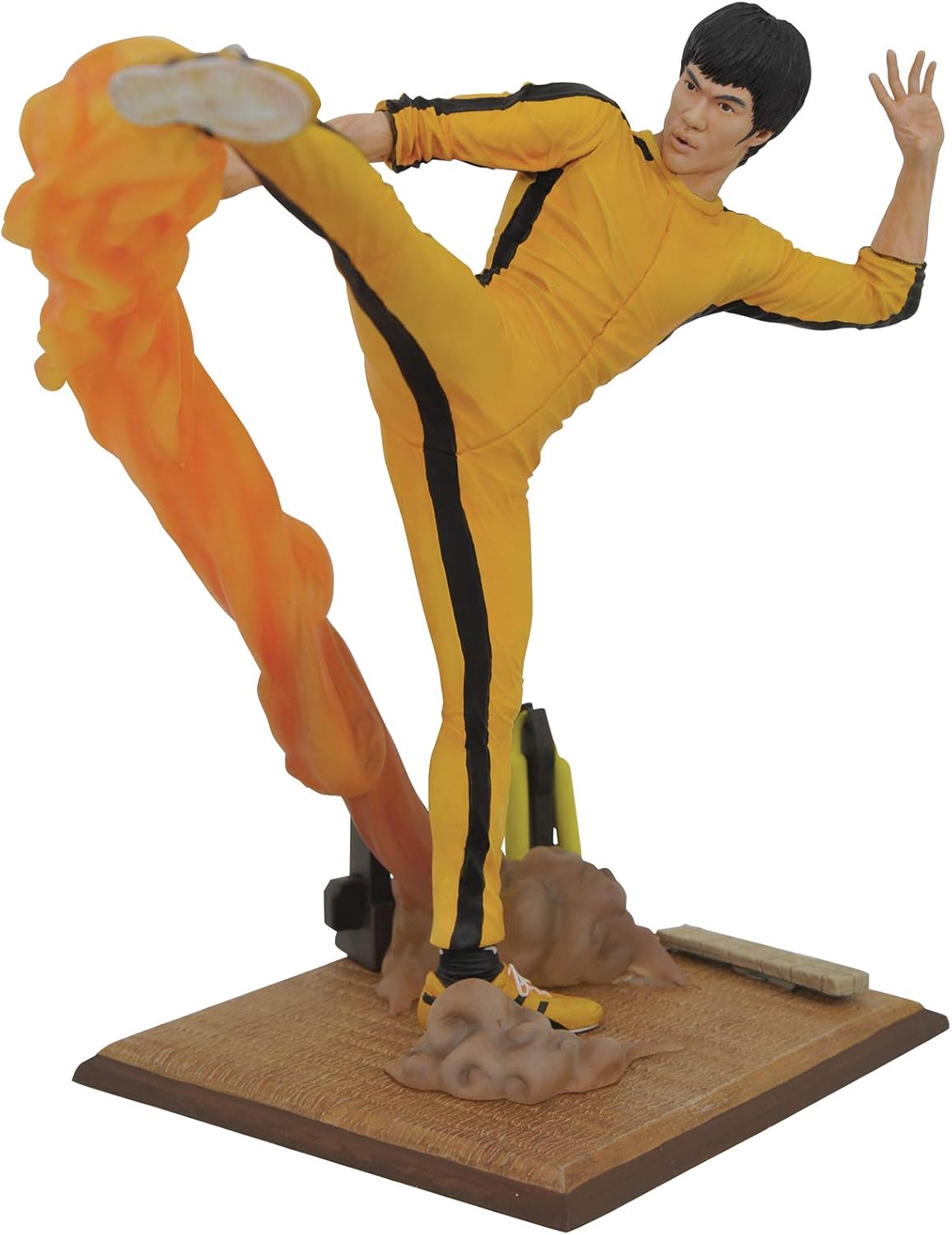 DIAMOND SELECT TOYS JUL192658 Bruce Lee Gallery Kicking PVC Figure ...