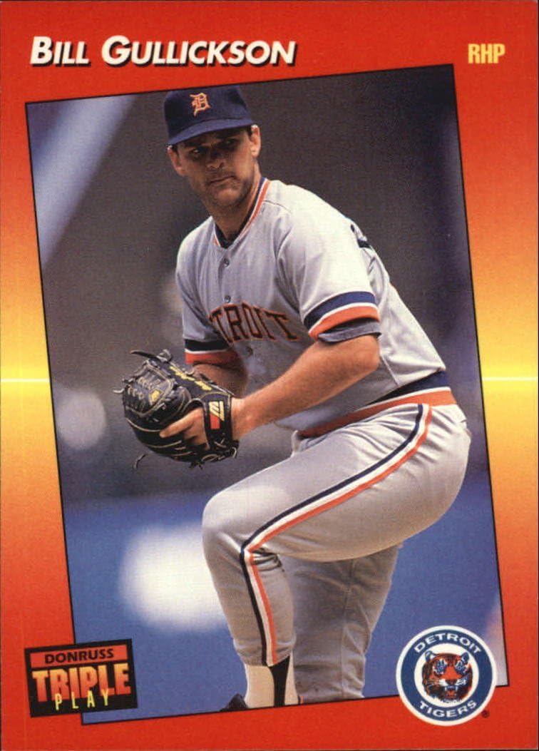 Amazon.com: 1992 Triple Play Baseball Card #161 Bill Gullickson ...
